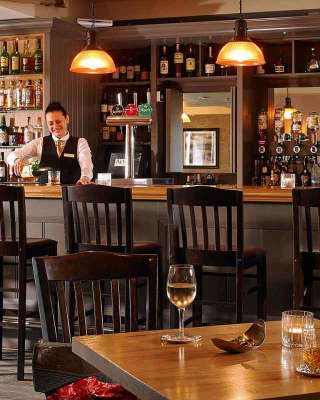 Sidneys Bar & Garden Lounge, Actons Hotel, local Irish produce